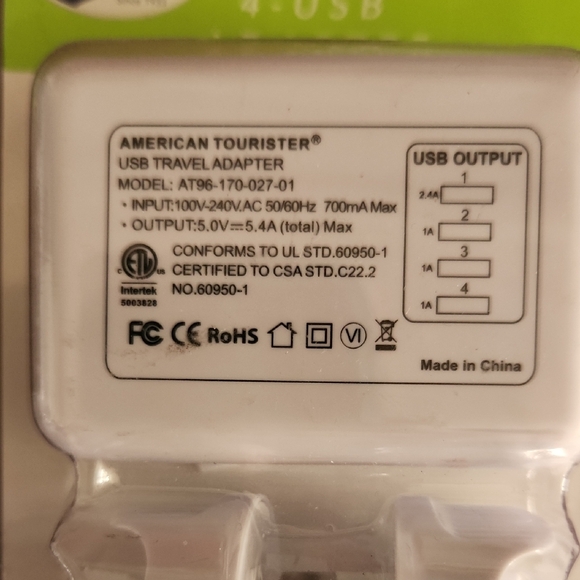 American Dream | Cell Phones & Accessories | 4 Usb Adapter White | Poshmark